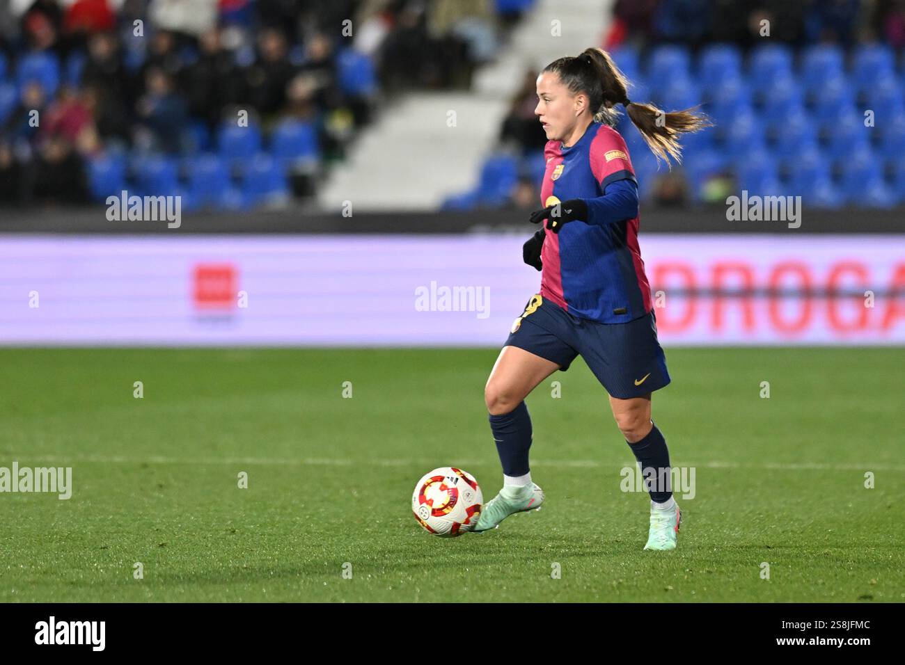 Getafe, Madrid, Spain. 22nd Jan, 2025. 9 CLAUDIA PINA MEDINA during ...