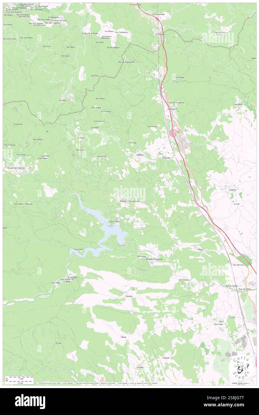 Darnius, Província de Girona, ES, Spain, Catalonia, N 42 22' 0'', N 2 ...