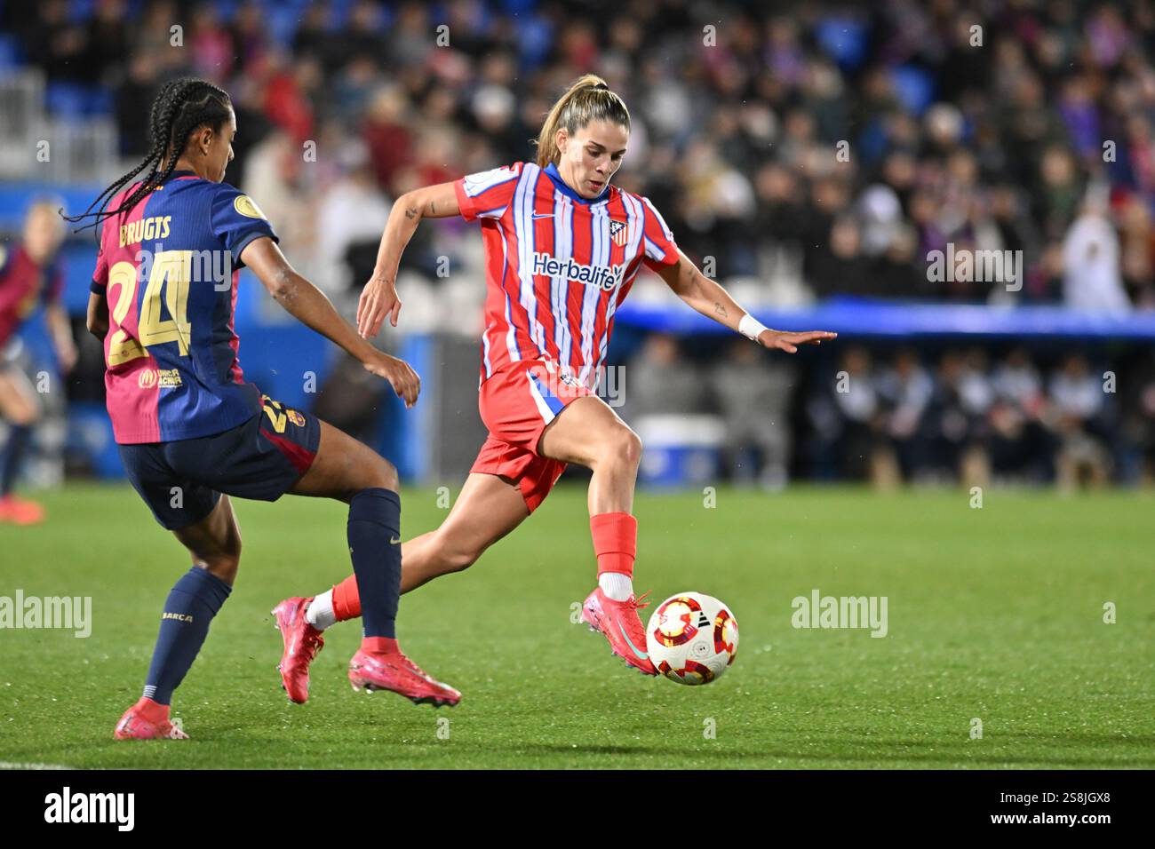 Getafe, Madrid, Spain. 22nd Jan, 2025. 18 GIO GARBELINI during Spanish ...