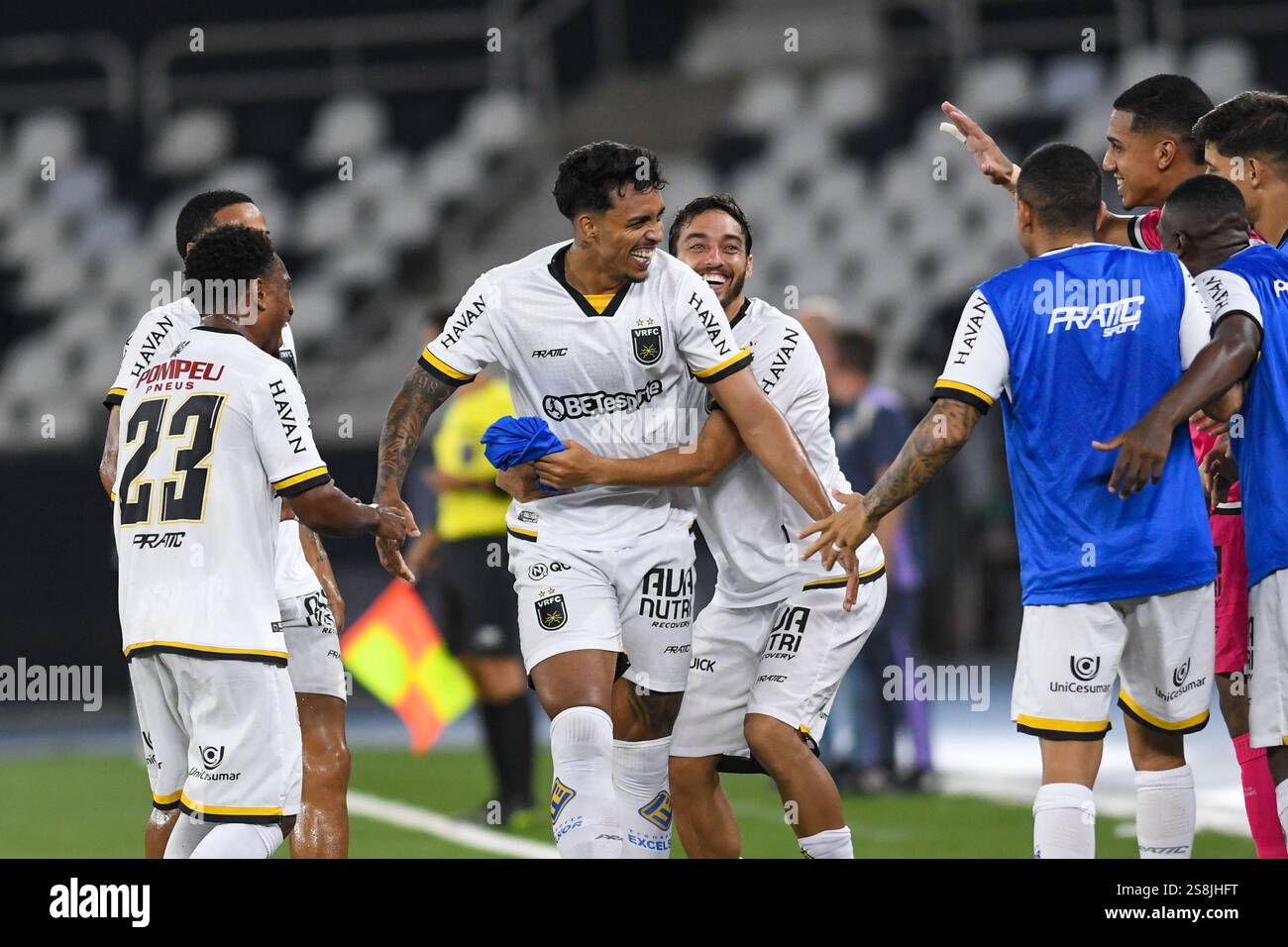 Rio De Janeiro, Brazil. 22nd Jan, 2025. Gabriel Bahia during Botafogo x ...