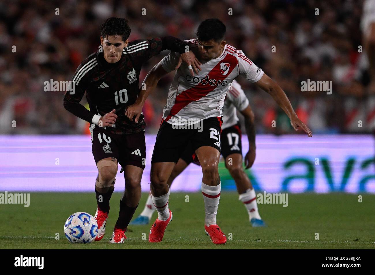 BUENOS AIRES, ARGENTINA - JANUARY 21: Santiago Munoz, Marcos Acuna ...