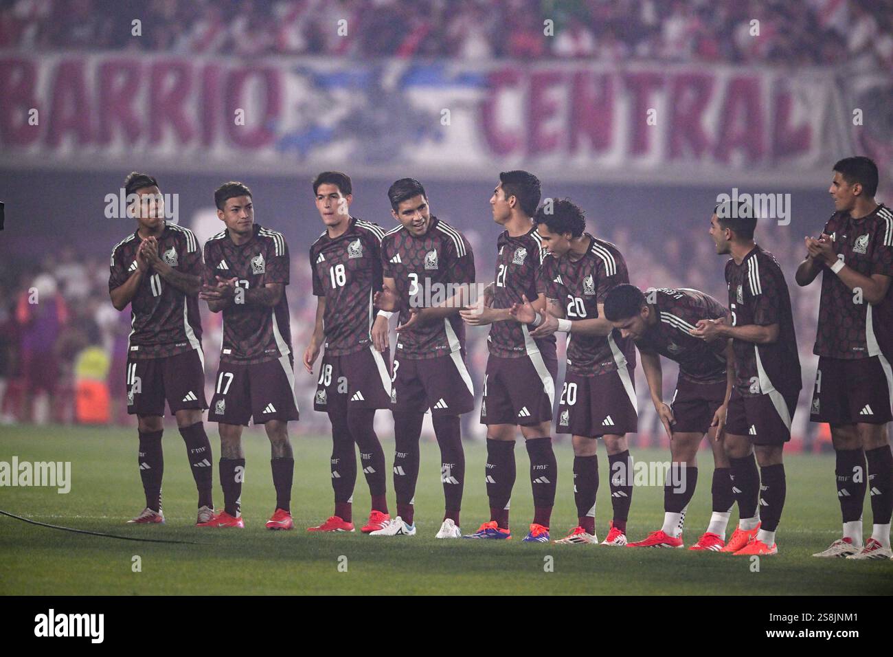 BUENOS AIRES, ARGENTINA - JANUARY 21: Efrain Alvarez, mJose Castillo ...