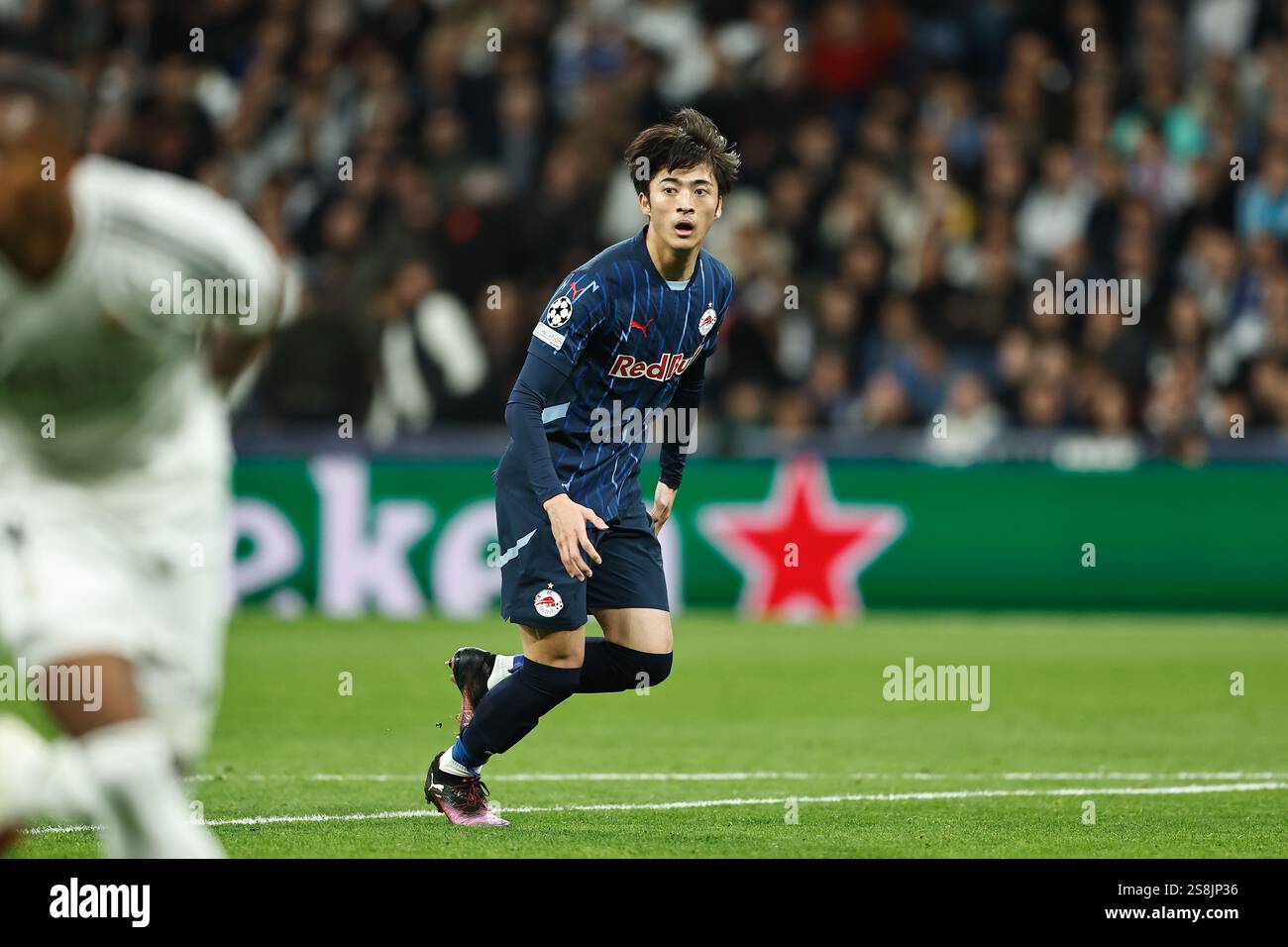 Takumu Kawamura (Salzburg), JANUARY 22, 2025 - Football / Soccer : UEFA "Champions League ...