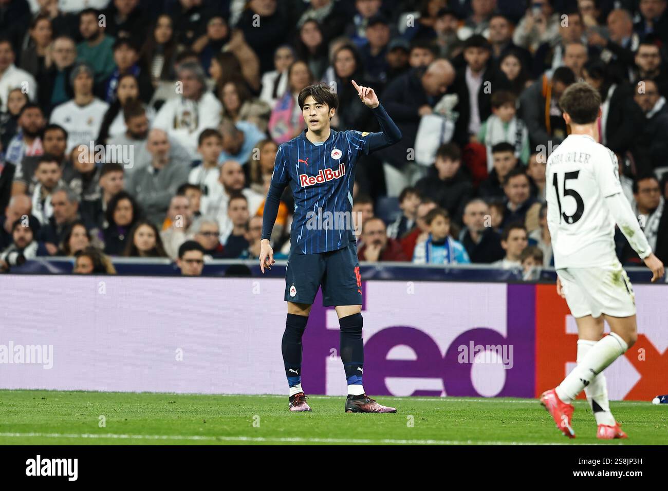 Takumu Kawamura (Salzburg), JANUARY 22, 2025 - Football / Soccer : UEFA "Champions League ...