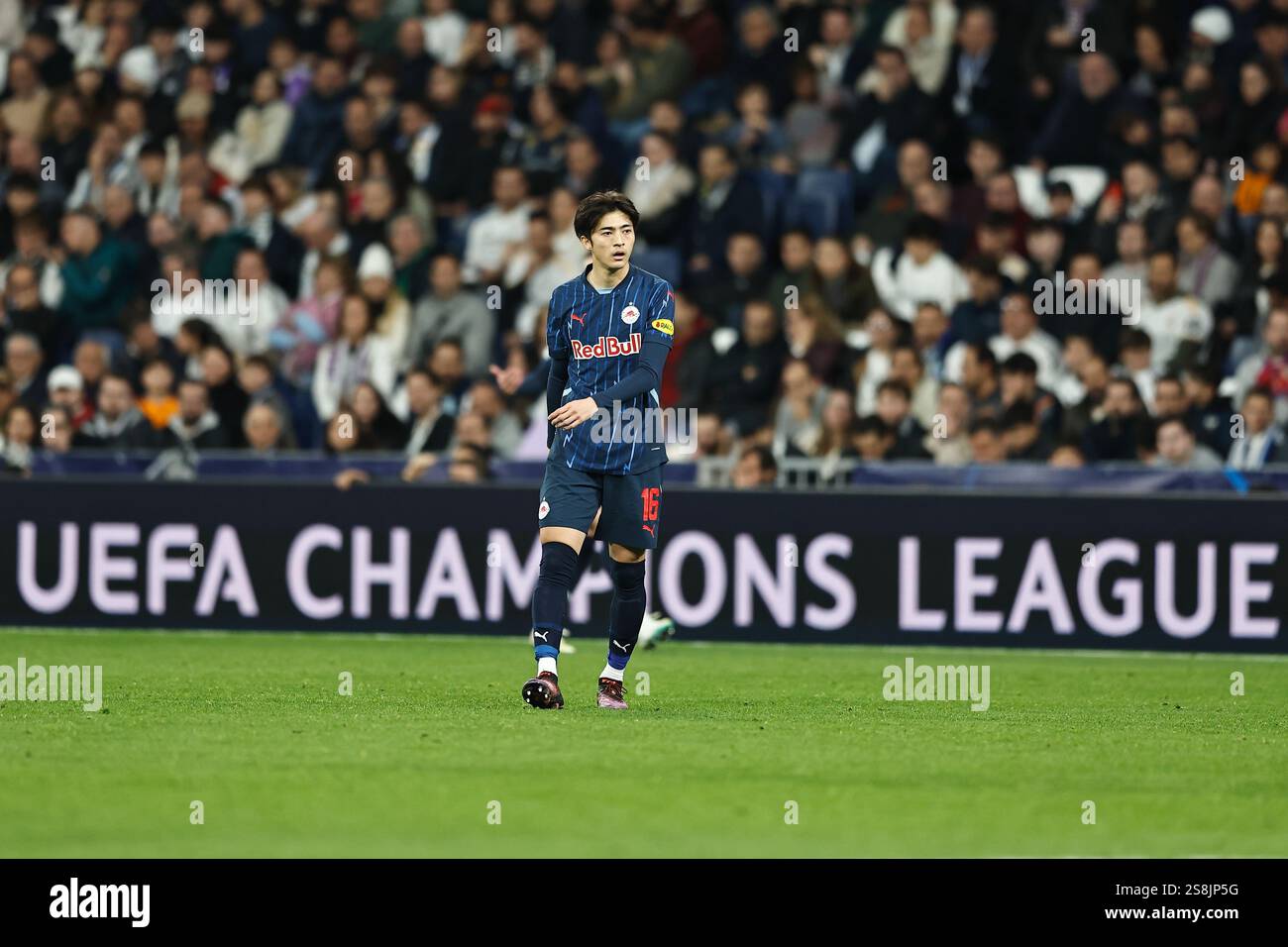 Takumu Kawamura (Salzburg), JANUARY 22, 2025 - Football / Soccer : UEFA "Champions League ...