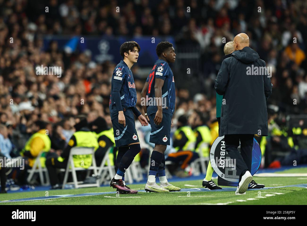 Takumu Kawamura (Salzburg), JANUARY 22, 2025 - Football / Soccer : UEFA "Champions League ...