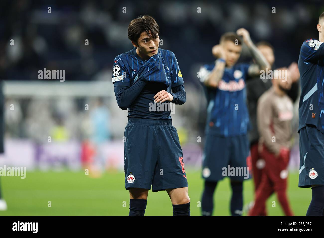 Takumu Kawamura (Salzburg), JANUARY 22, 2025 - Football / Soccer : UEFA "Champions League ...
