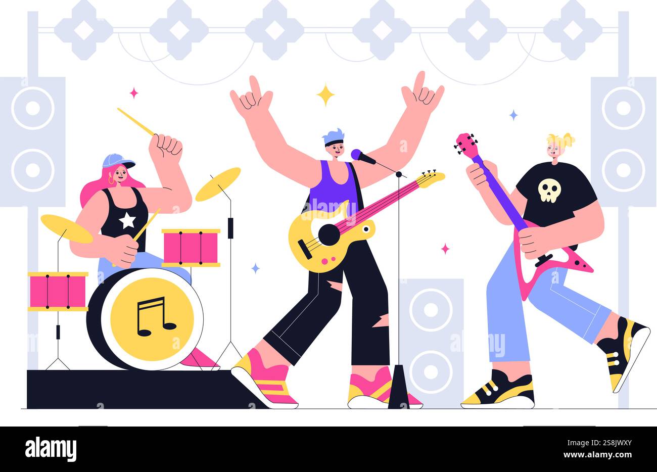 Music sheet featuring Cut Out Stock Images & Pictures - Alamy