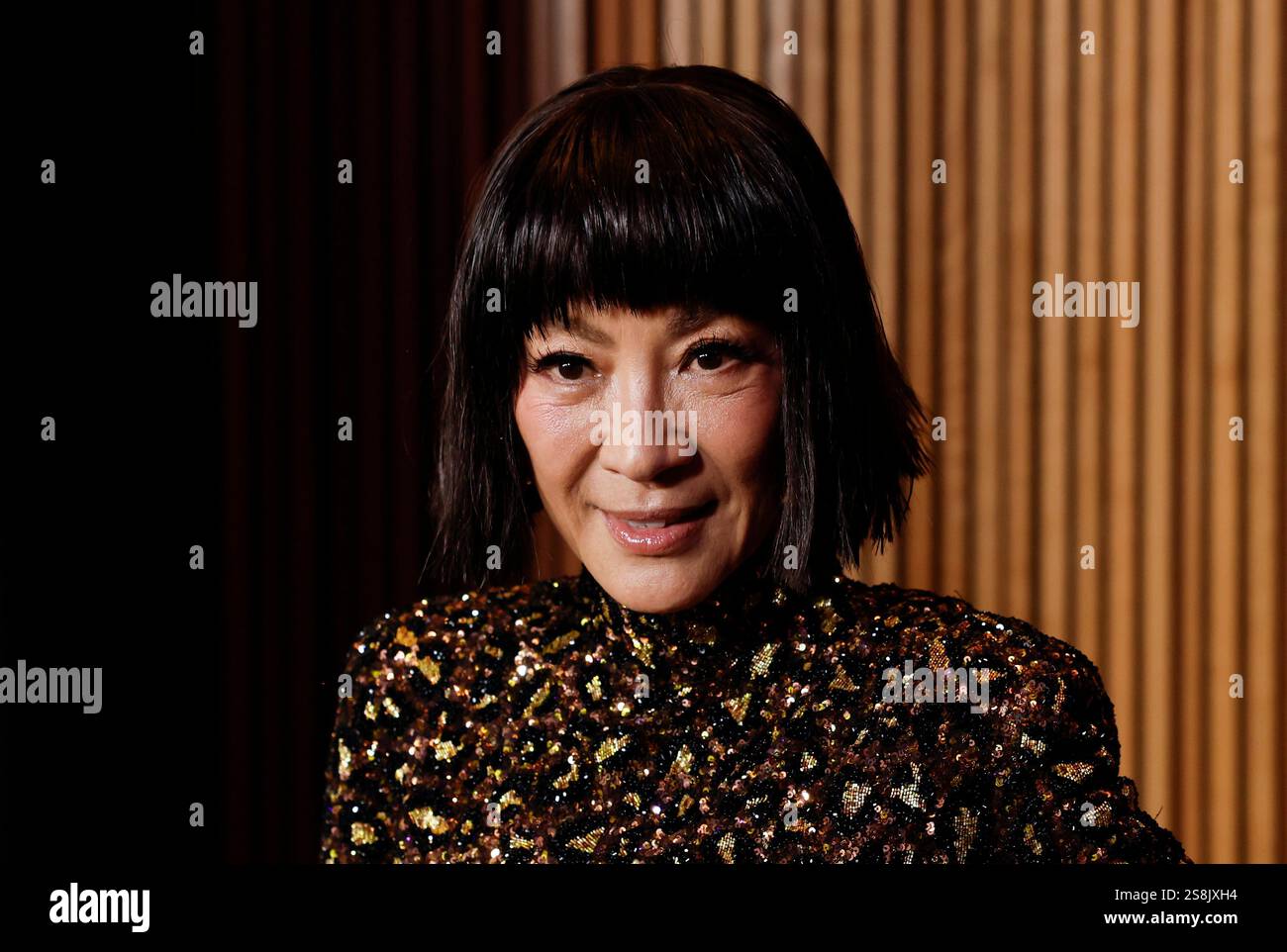 Michelle Yeoh arrives on the red carpet at Paramount+'s "Star Trek ...