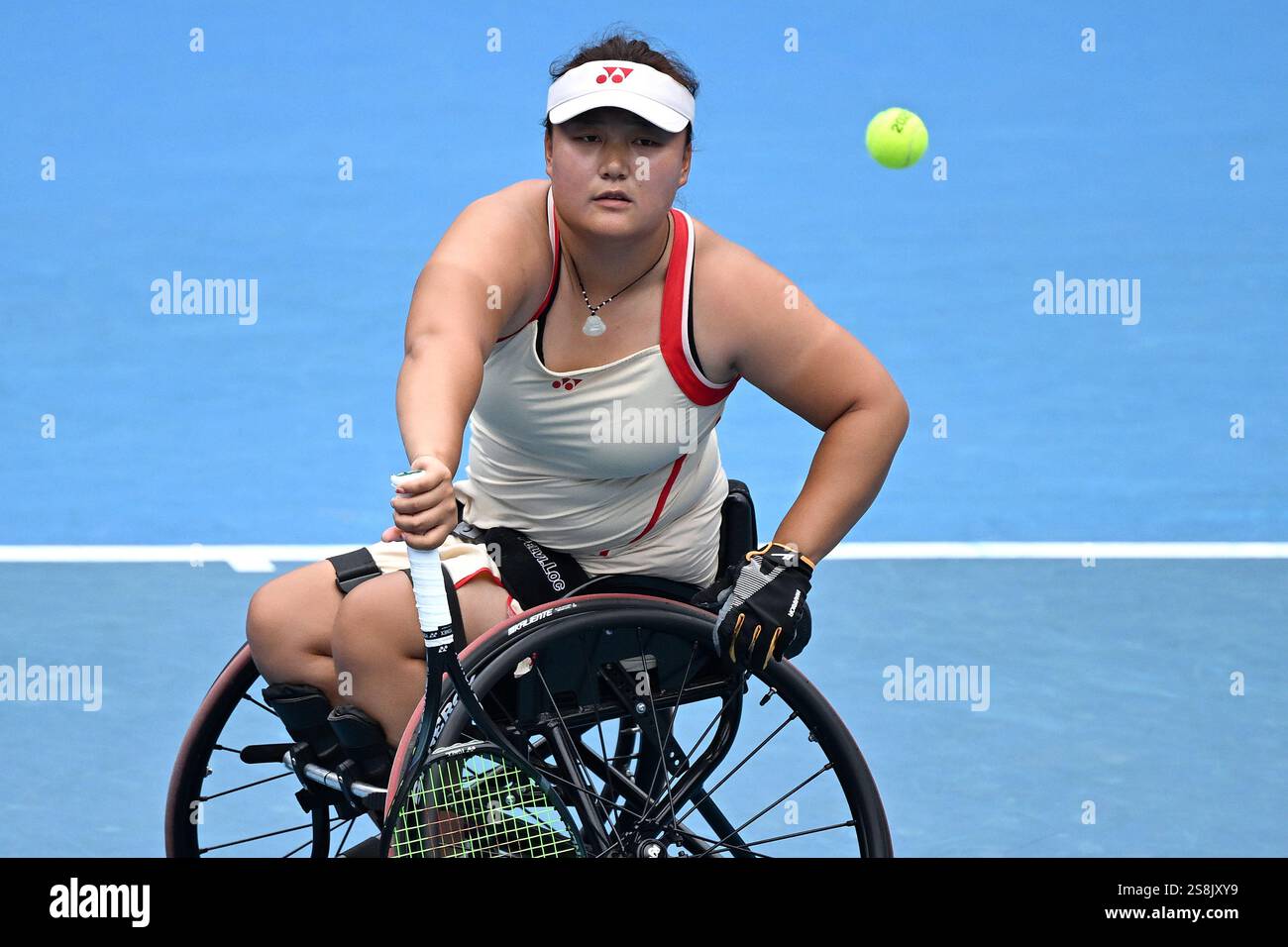 Melbourne, Australia. 23rd Jan, 2025. Xiaohui Li of China during her ...