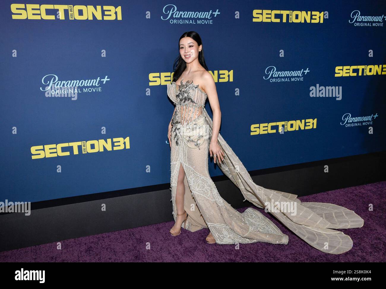 Emily Mei attends the Paramount+ premiere of "Star Trek: Section 31" at ...