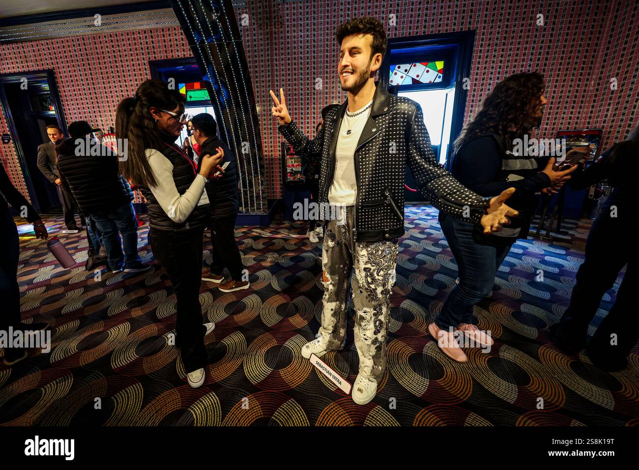 Wax museum in Mexico City CDMX. It exhibits figures and objects modeled ...