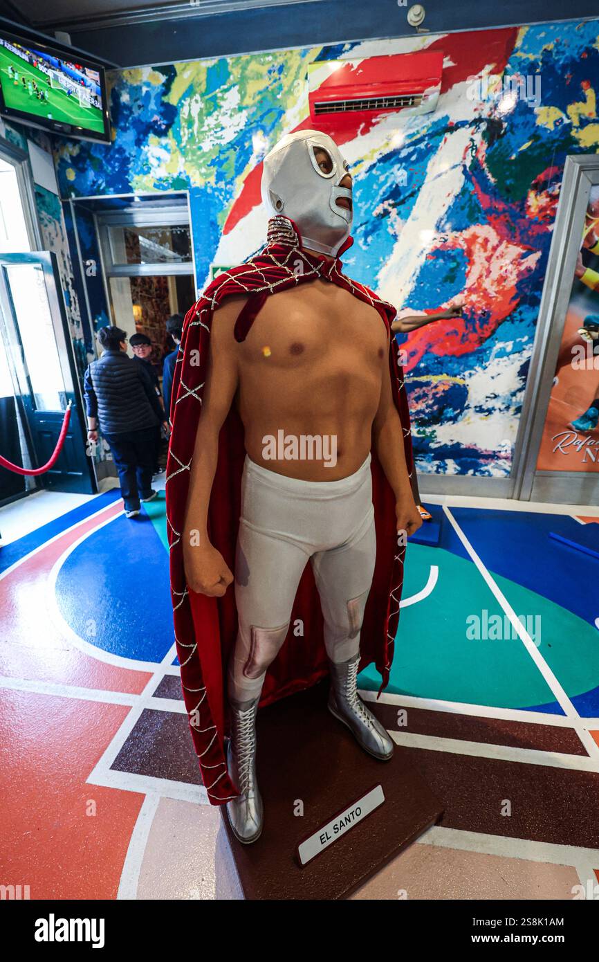 Rodolfo Guzmán Huerta, known as El Santo the silver masked man, was a ...