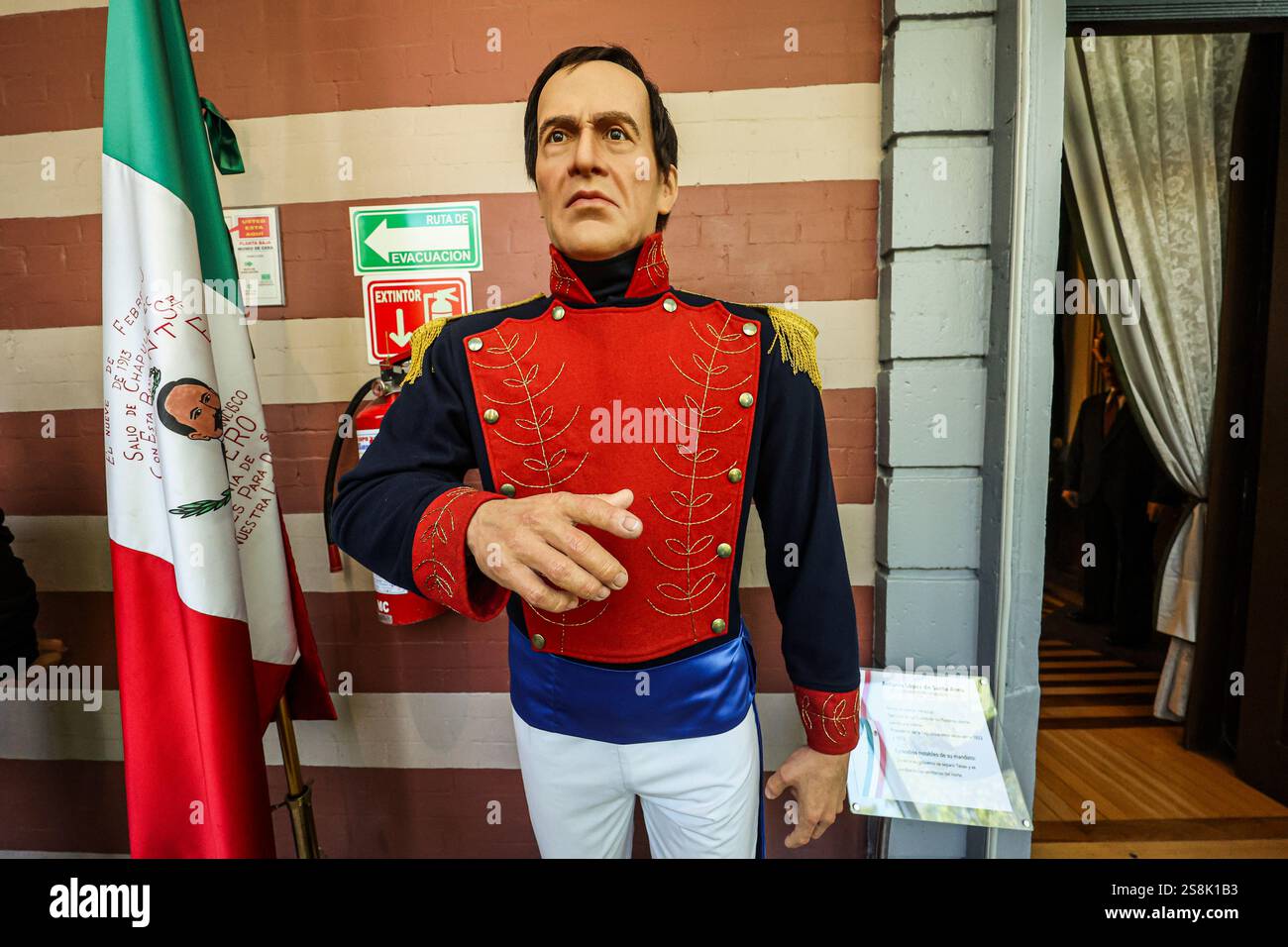 General Antonio López de Santa Anna, Mexican military officer and ...