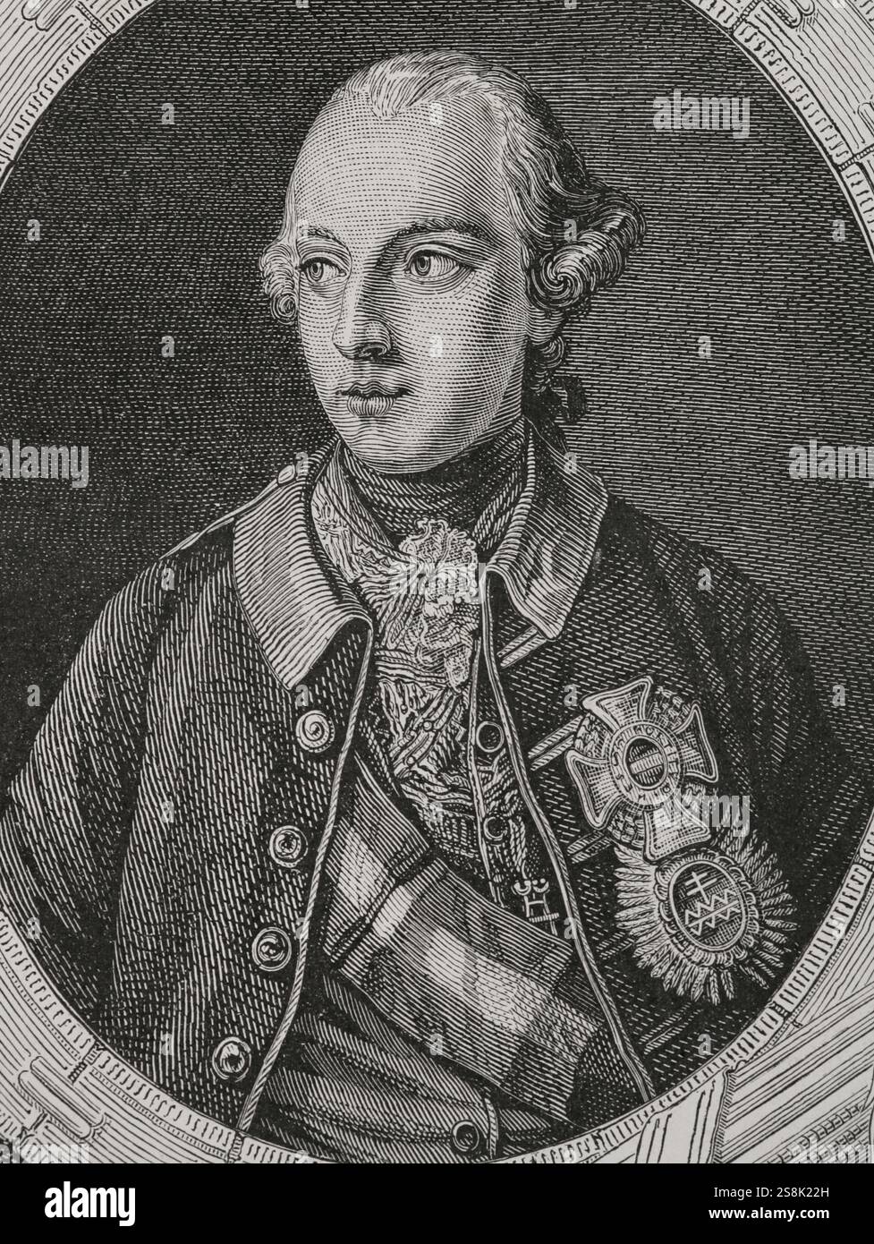 Joseph II (1741-1790). Austrian Archduke. Holy Roman Emperor (1765-1790 ...