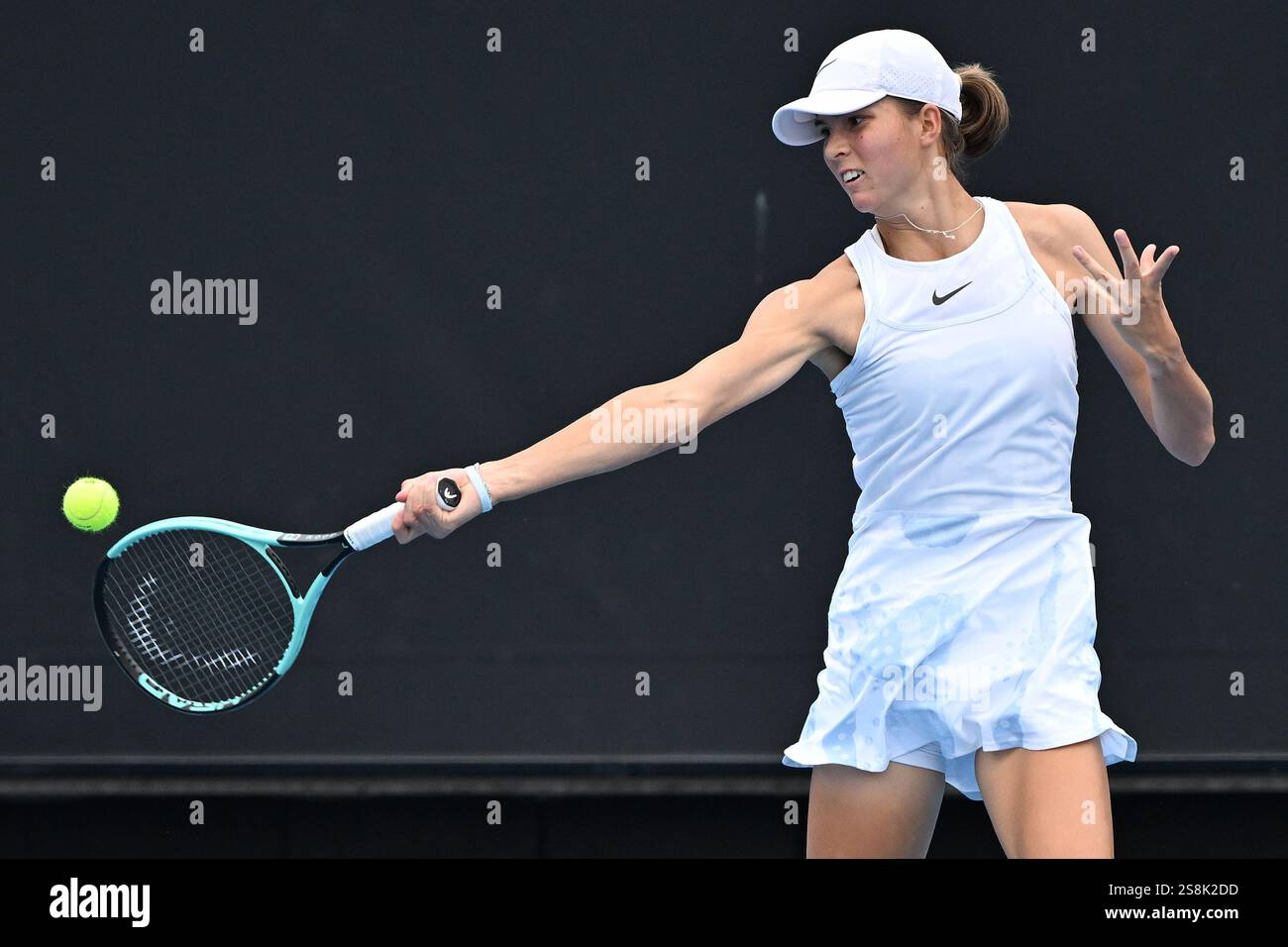 Melbourne, Australia. 23rd Jan, 2025. Lilli Tagger of Austria during ...