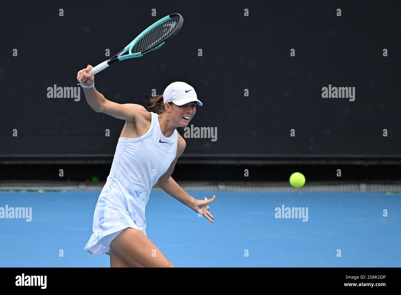 Melbourne, Australia. 23rd Jan, 2025. Lilli Tagger of Austria during ...