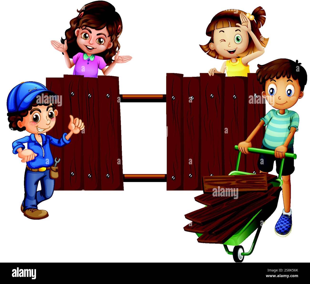 Group collaborating on project Cut Out Stock Images & Pictures - Alamy