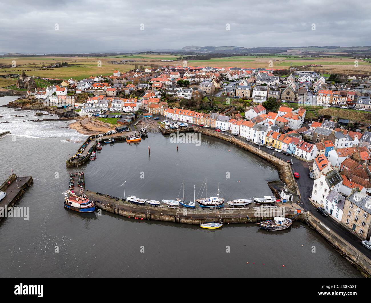 Elie and Earlsferry in Fife, Scotland Stock Photo - Alamy