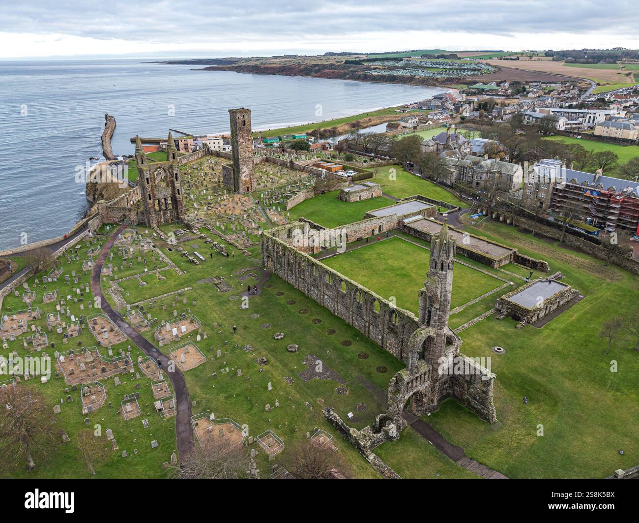 St Andrews Cathedral in Fife, Scotland Stock Photo - Alamy