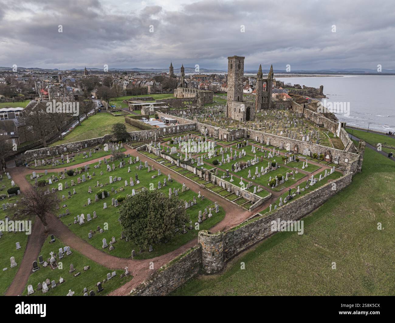 St Andrews Cathedral in Fife, Scotland Stock Photo - Alamy