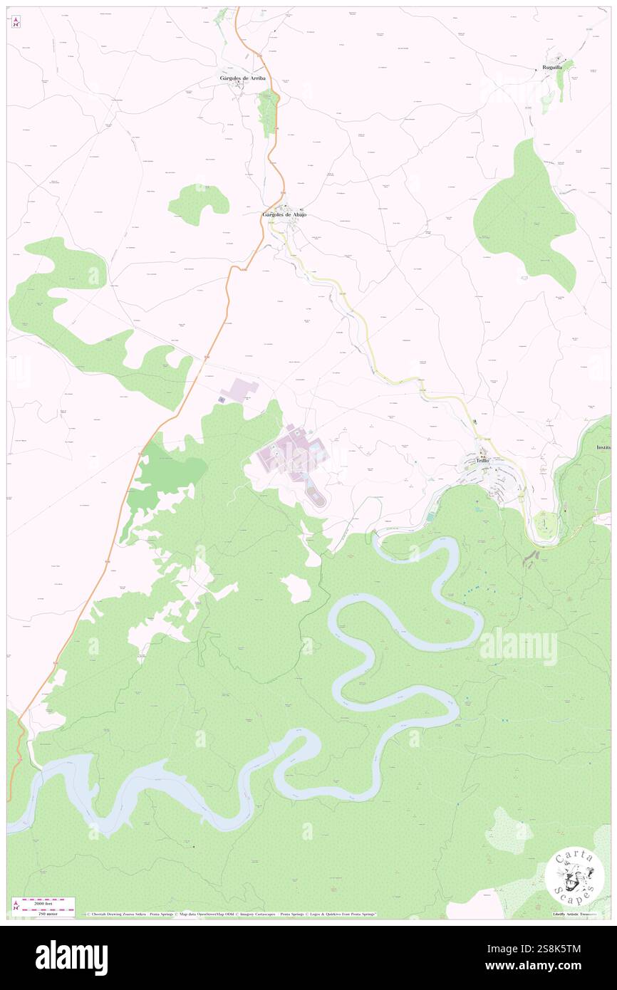 Map of la plant hi-res stock photography and images - Alamy