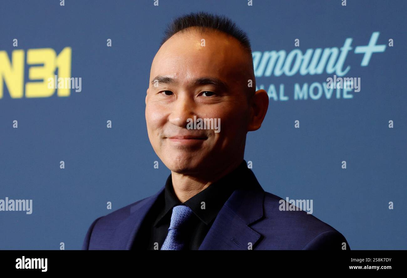 New York, United States. 22nd Jan, 2025. James Hiroyuki Liao arrives on ...