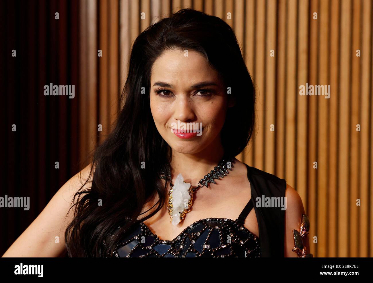 New York, United States. 22nd Jan, 2025. Arielle Jacobs arrives on the ...