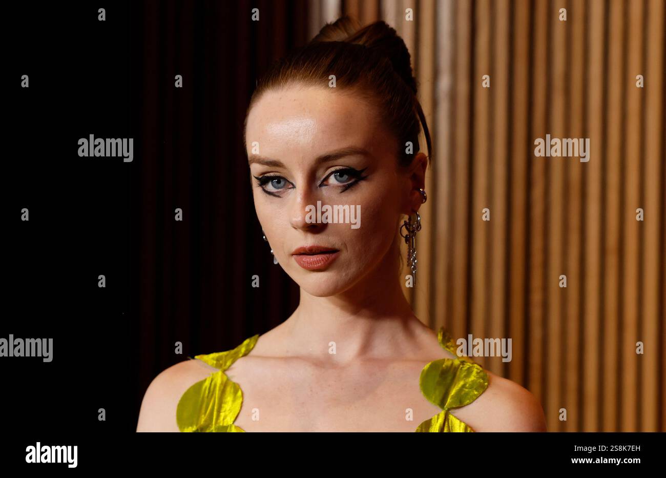 New York, United States. 22nd Jan, 2025. Kacey Rohl arrives on the red ...