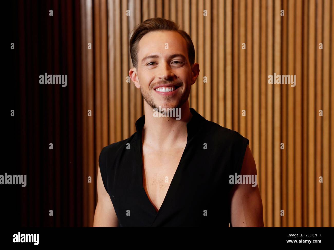 Sven Ruygrok arrives on the red carpet at Paramount+'s "Star Trek ...