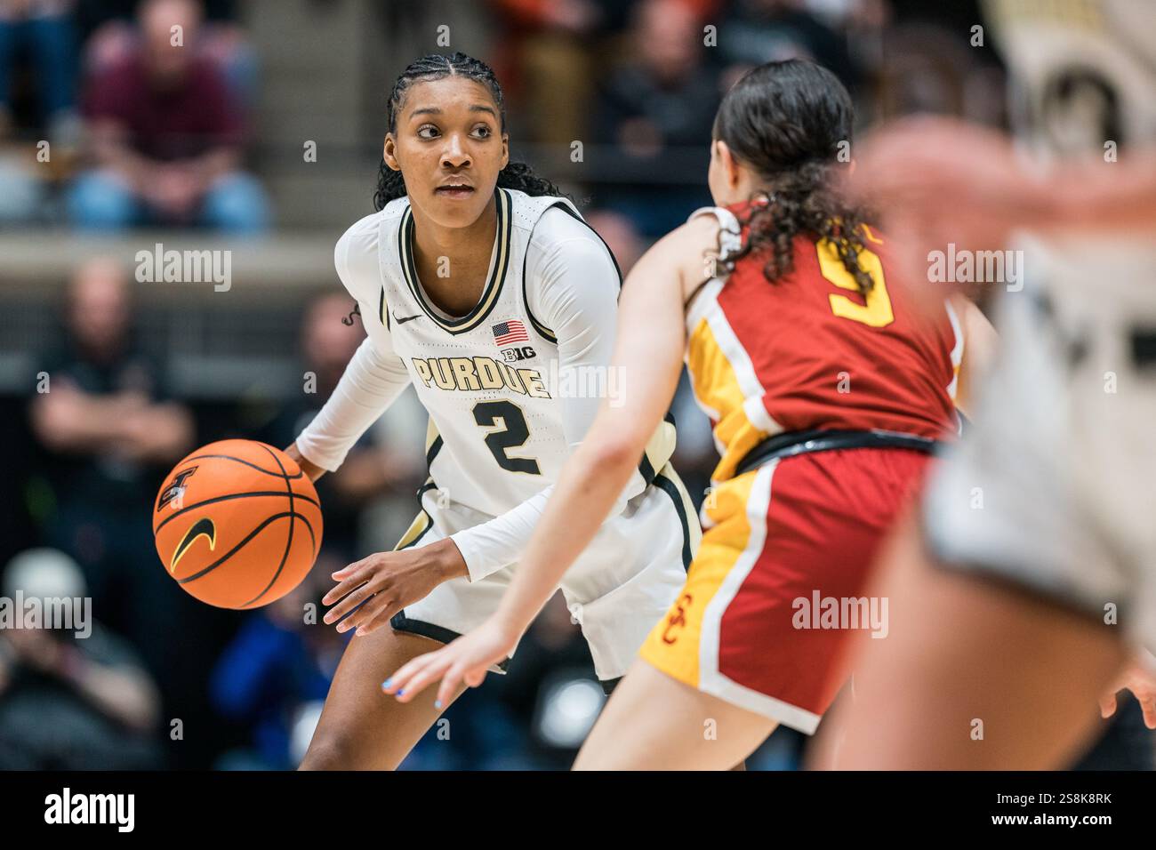 West Lafayette, Indiana, USA. 22nd Jan, 2025. RASHUNDA JONES (2) of ...