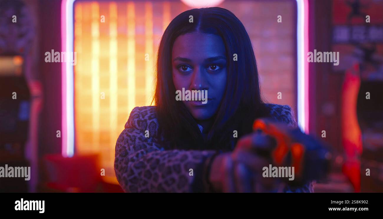 LOVE HURTS - FILM STILLS. 2025 . USA. Ariana DeBose in Love Hurts - (C)Universal Films - an ...