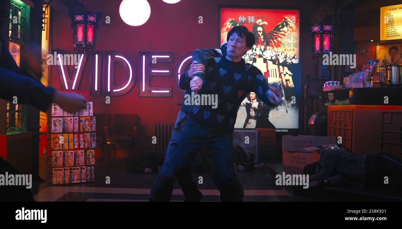 LOVE HURTS - FILM STILLS. 2025 . USA. Ke Huy Quan in Love Hurts - (C)Universal Films - an ...