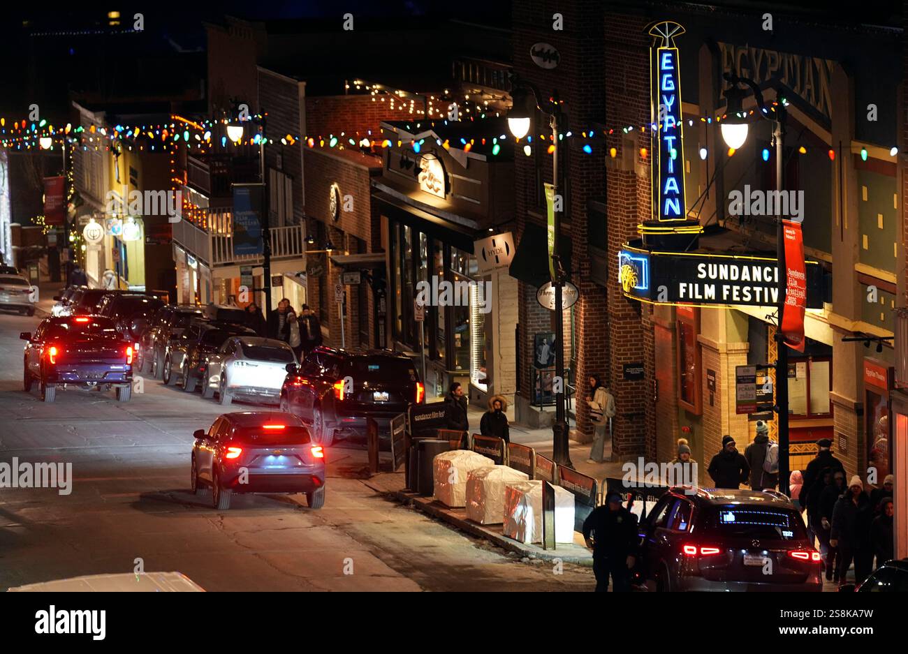 Main Street is pictured before the start of the 2025 Sundance Film ...