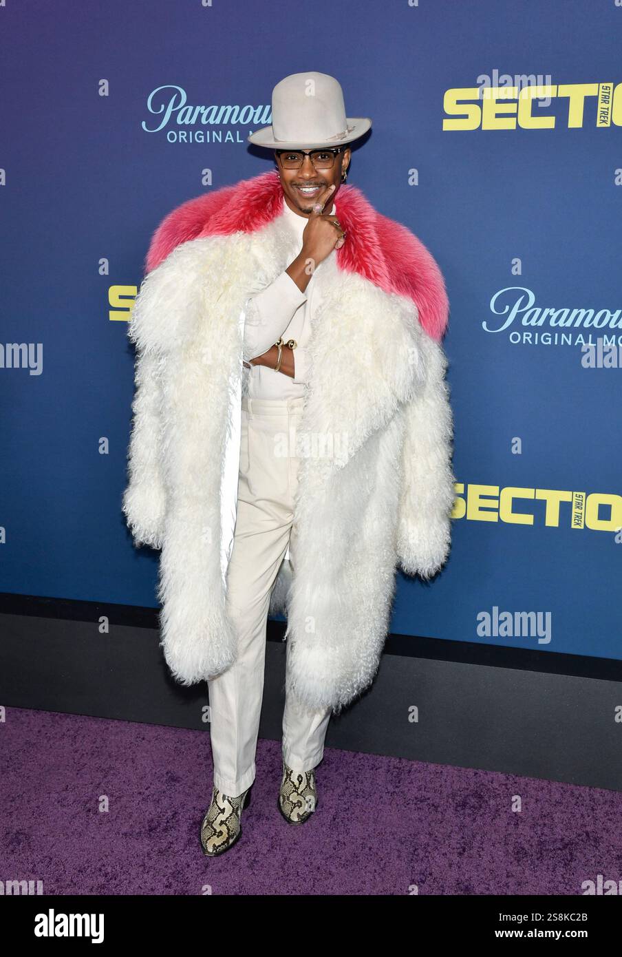 Jerome LaMaar attends the Paramount+ premiere of "Star Trek: Section 31" at Jazz at Lincoln ...