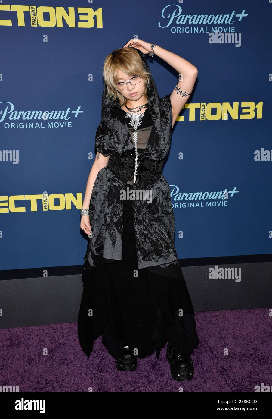 Rui Gao attends the Paramount+ premiere of "Star Trek: Section 31" at ...