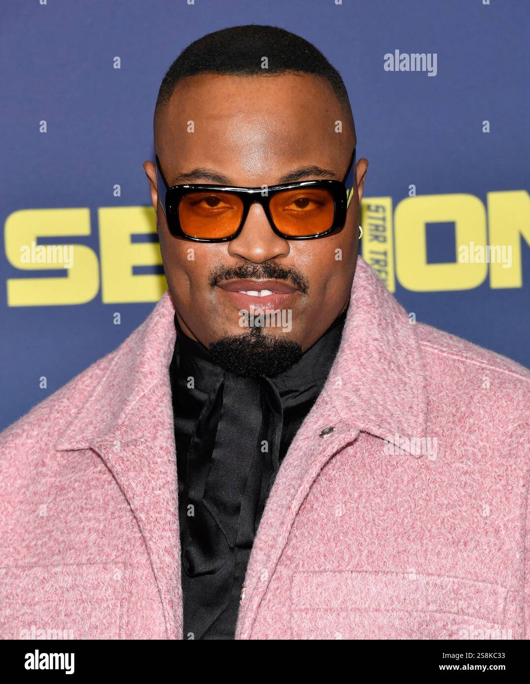 Thaddeus Coates attends the Paramount+ premiere of "Star Trek: Section ...