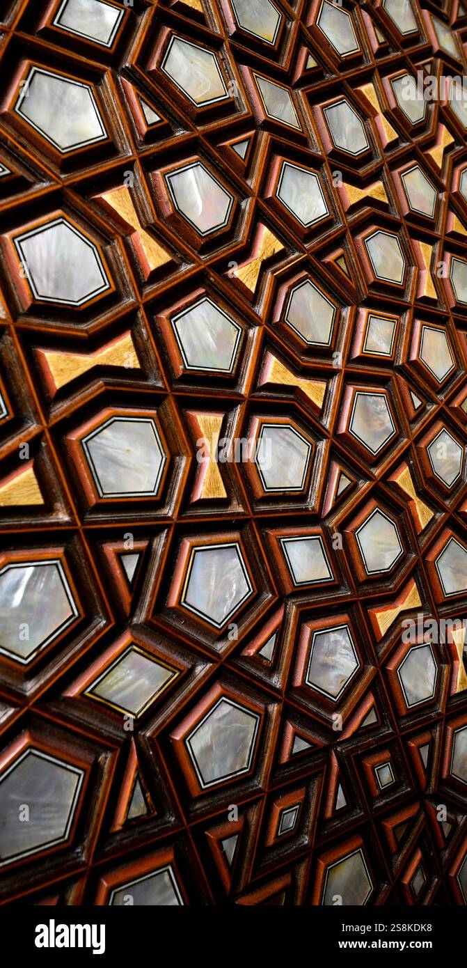 Interior of Sultanahmet Camil Mosque (Blue Mosque), Turkey Stock Photo ...