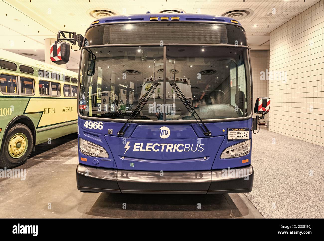 New York City, USA - March 27, 2024: MTA New Flyer Xcelsior XD60 ...