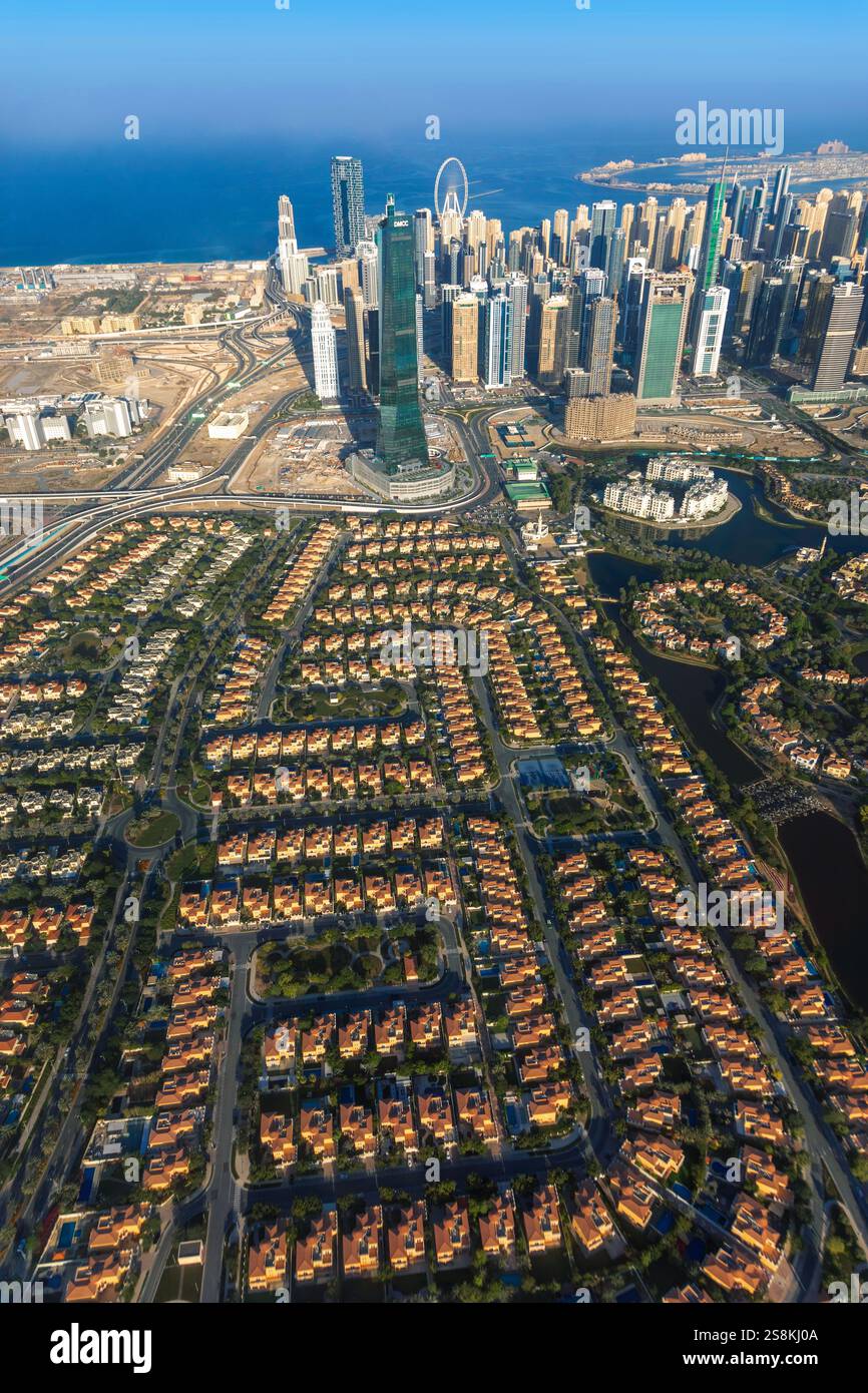 Jumeirah Islands Community, Dubai UAE Stock Photo - Alamy