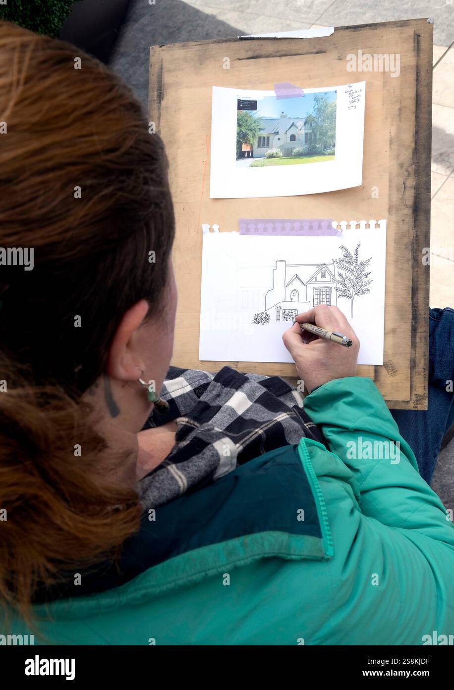 Los Angeles, California, USA. 22nd Jan, 2025. Working from a Google ...