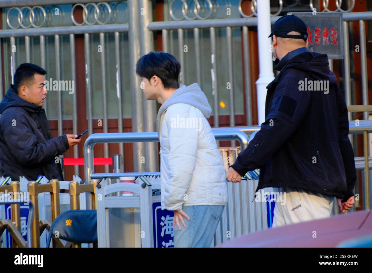 Chinese singer Jiang Dunhao appears in Beijing, China, 22 January, 2025 ...