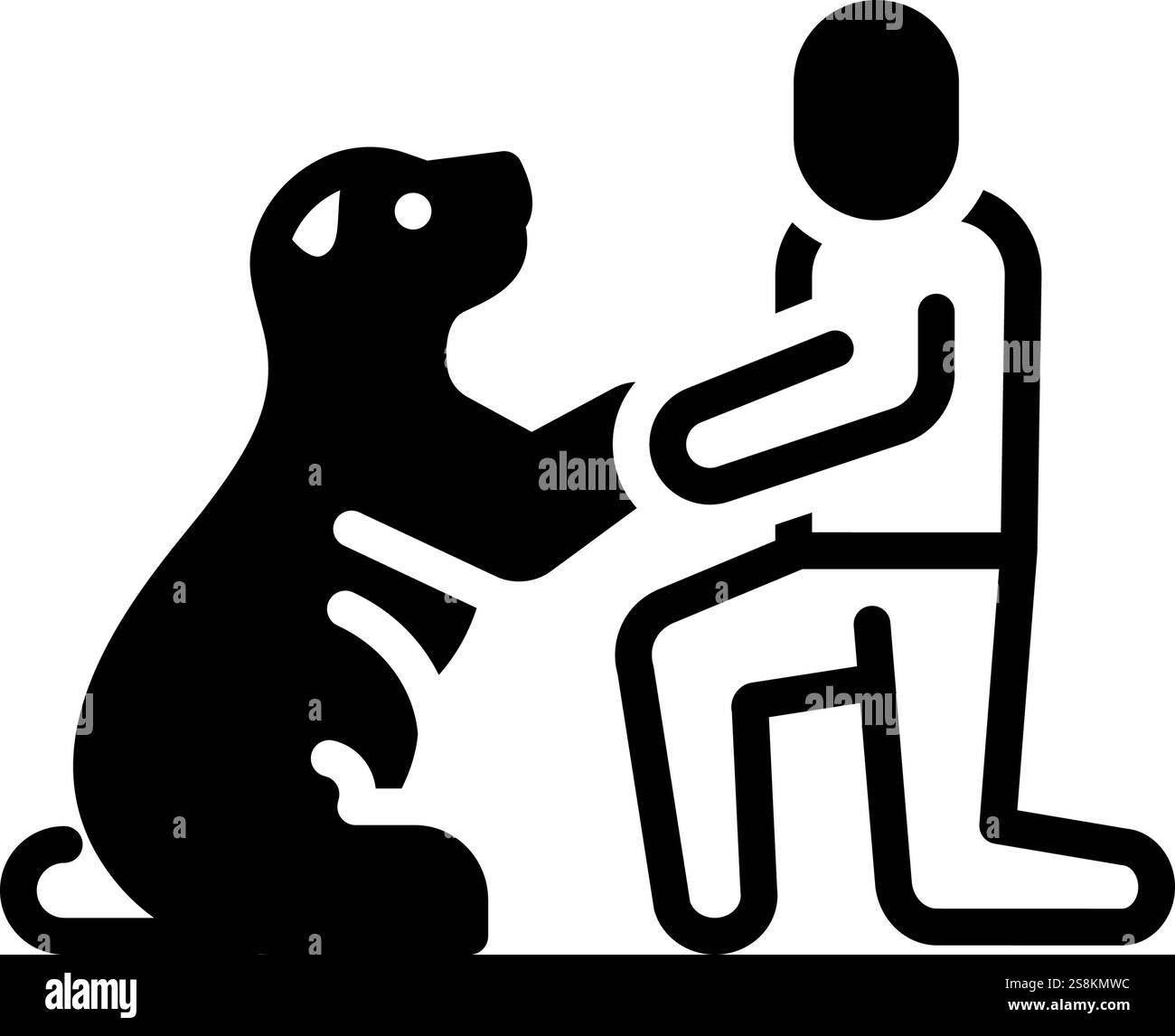 Animal trainer vector vectors hi-res stock photography and images - Alamy