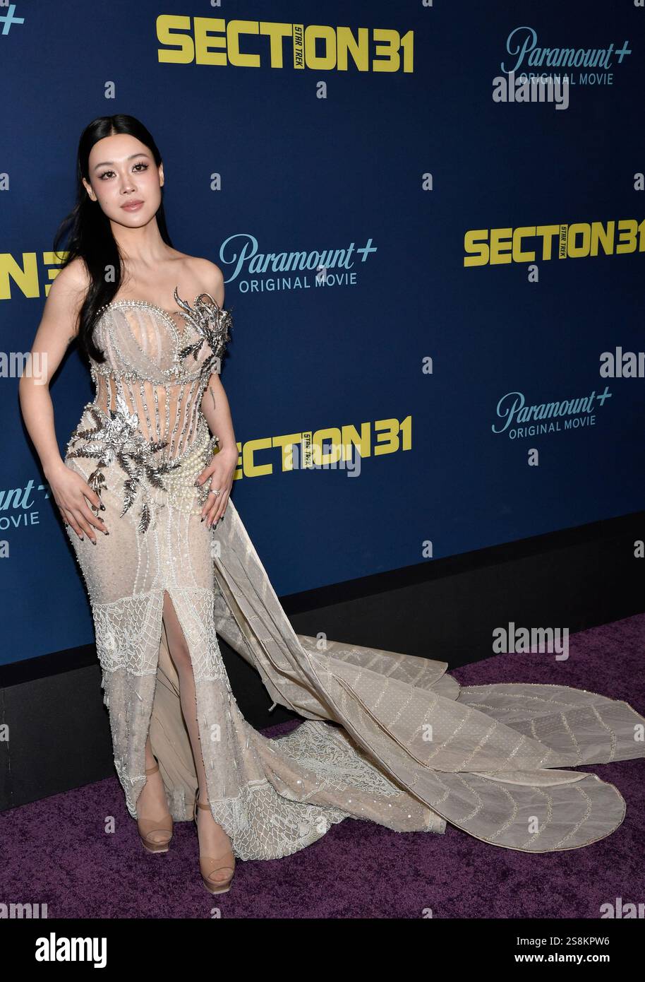 Emily Mei attends the Paramount+ premiere of "Star Trek: Section 31" at ...