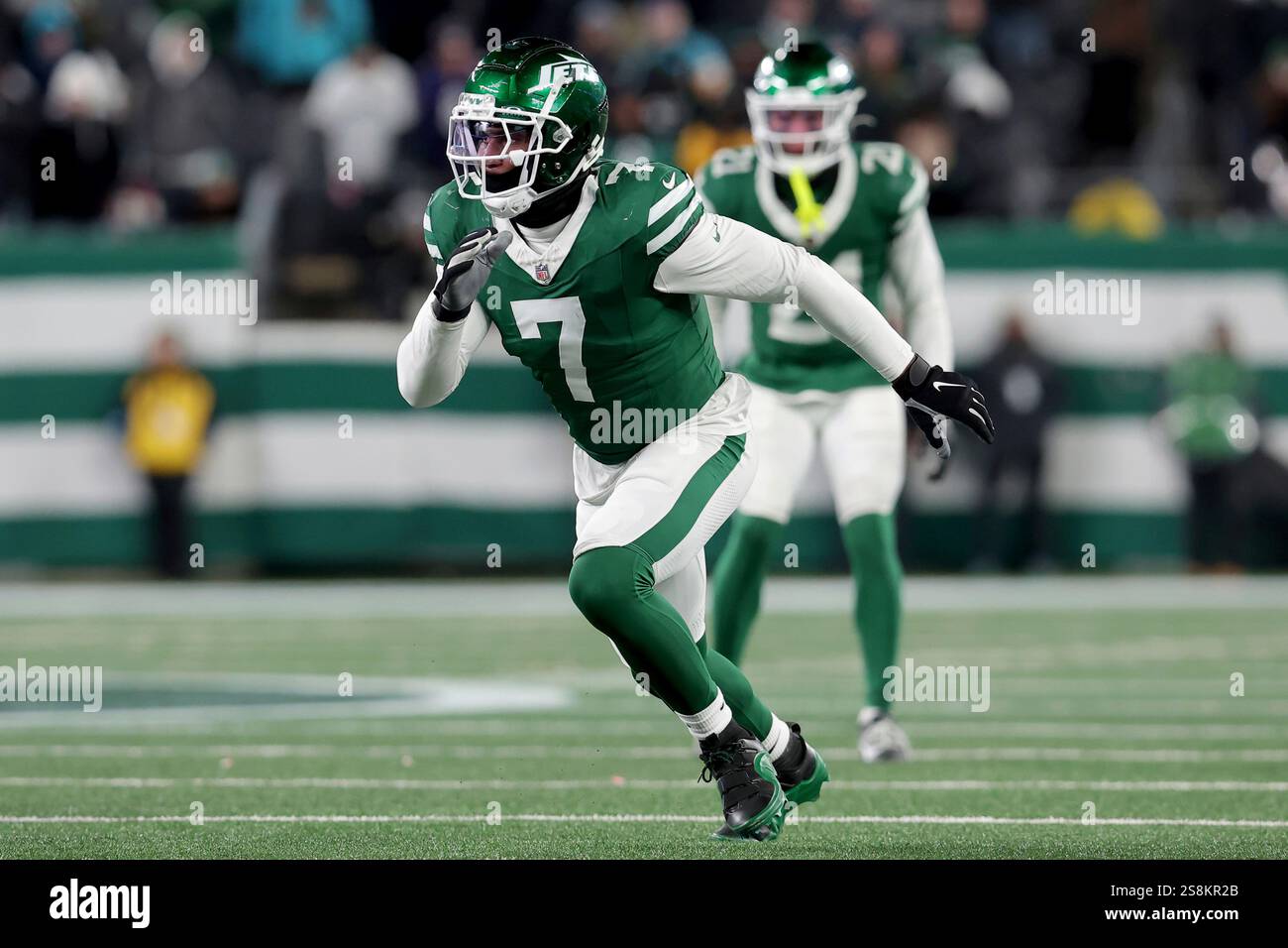New York Jets defensive end Haason Reddick (7) in action against the ...