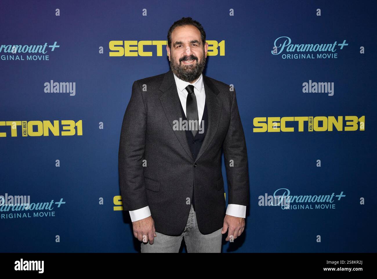Joe Pingue attends the Paramount+ premiere of "Star Trek: Section 31 ...