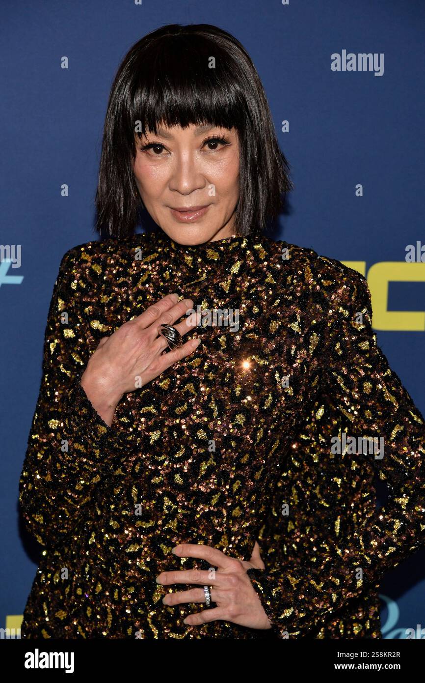 Michelle Yeoh attends the Paramount+ premiere of "Star Trek: Section 31 ...