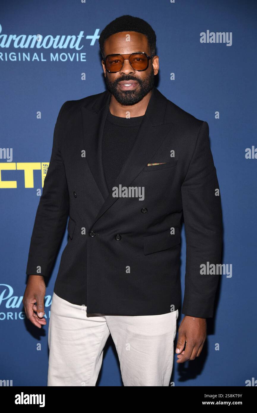 New York, USA. 22nd Jan, 2025. Chike Okonkwo attends Paramount 'Star ...