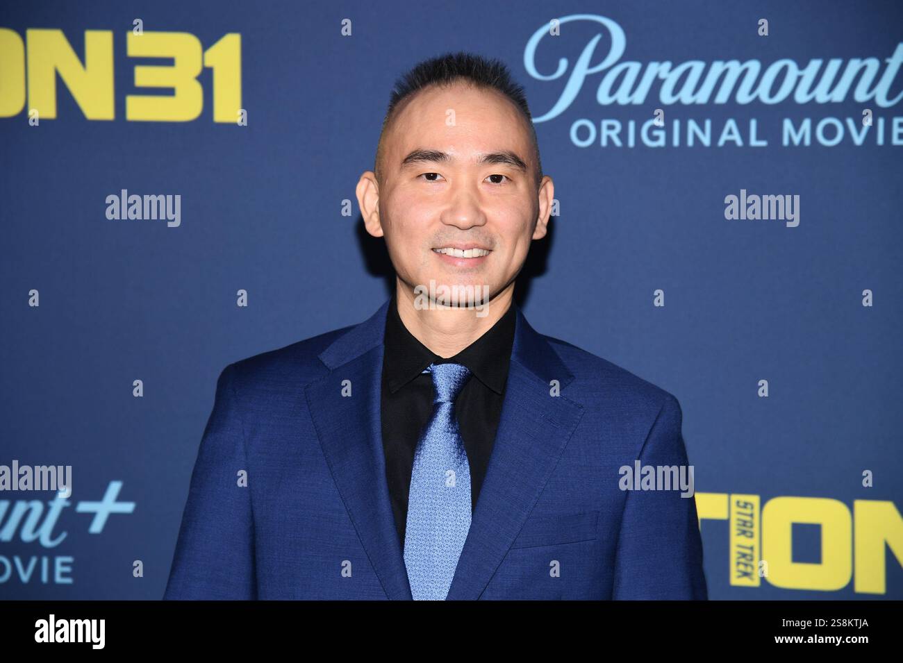 New York, USA. 22nd Jan, 2025. James Hiroyuki Liao attends Paramount ...