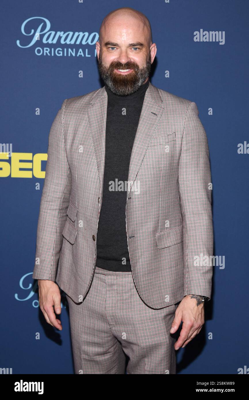 New York, USA. 22nd Jan, 2025. Screenwriter Craig Sweeny attends ...